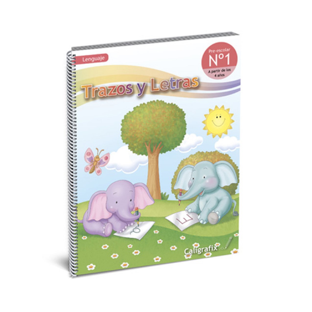TRAZOS Y LETRAS N°1 PRE-KINDER CALIGRAFIX – Arte Sano Libreria