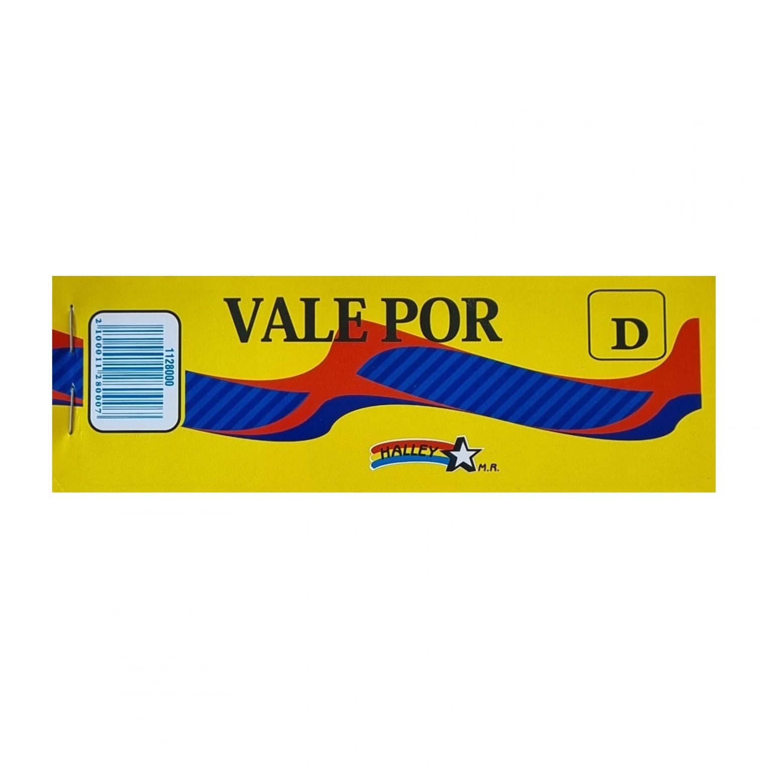 TALONARIO VALE POR HALLEY 100 HJ BLANCO – Arte Sano Libreria