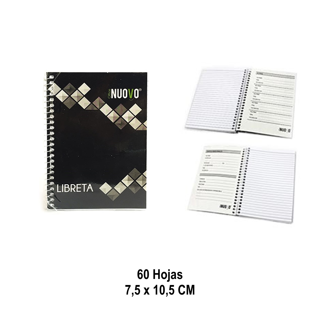 LIBRETA ESPIRAL N°1 NUOVO – Arte Sano Libreria