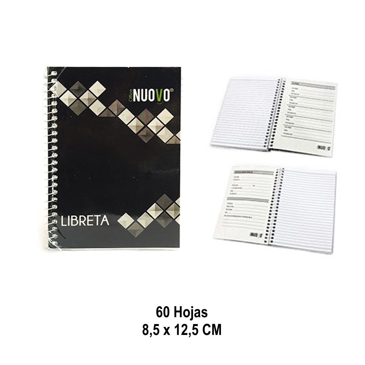 LIBRETA ESPIRAL N°2 NUOVO – Arte Sano Libreria