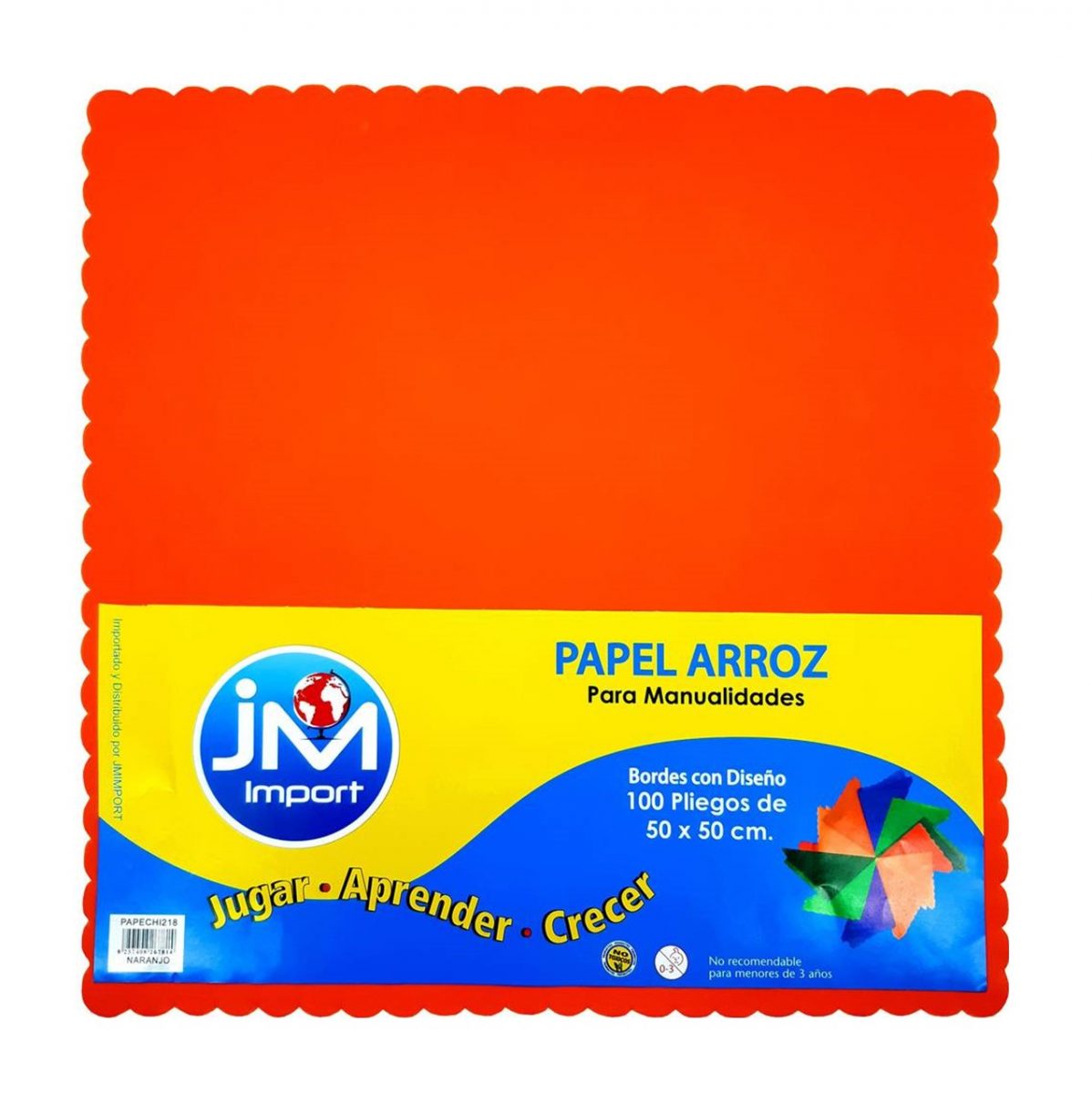PAPEL DE ARROZ JM NARANJO – Arte Sano Libreria PAPEL DE ARROZ JM NARANJO – Arte Sano Libreria